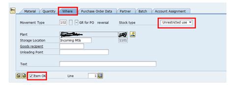 Solved UD Stock Reverse In Quality Stock SAP Community