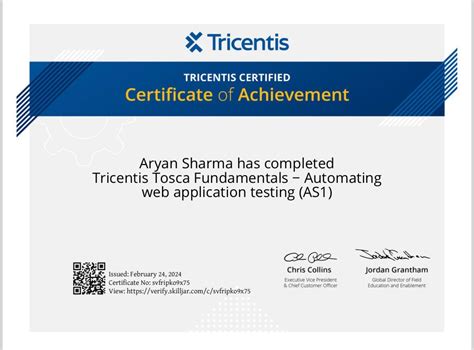 Tosca Automationtesting Tosca Tricentis Automationspecialistl1