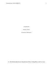 68899 Assignment6 Doc Running Head ASSIGNMENT6 1 Assignment6