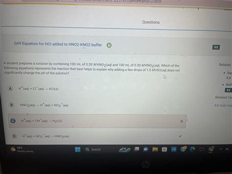 Chemistry Mcq Doubt R Igcse