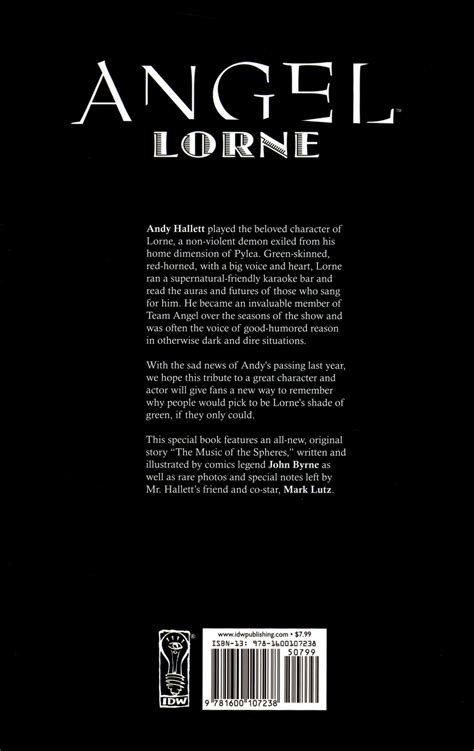 Angel Special Lorne Read All Comics Online