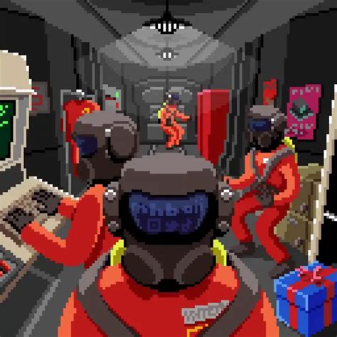 Worker And Eyeless Dog Lethal Company Drawn By Mohammedbali Danbooru