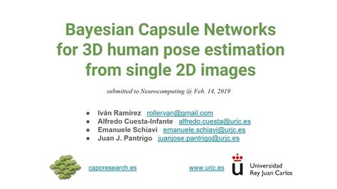 Github Rollervan Bcn 3dpose Bayesian Capsule Networks For 3d Human Pose Estimation From