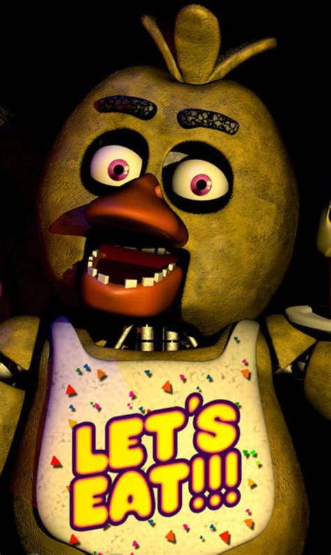 Fnaf1 Chica The Chicken Mobile Wallpaper By Rosylina On Deviantart
