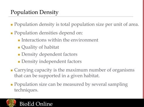PPT Population Density PowerPoint Presentation Free Download ID 1361874