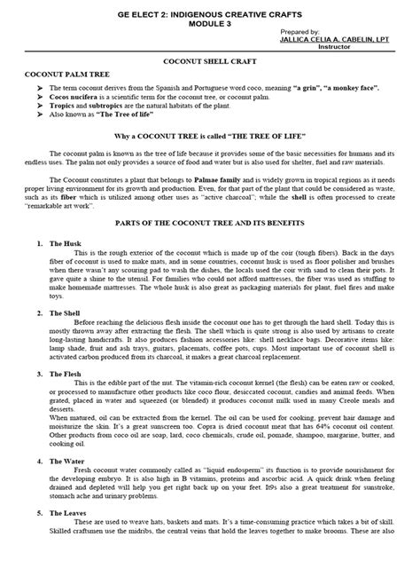 Module 3 Icc Pdf Coconut