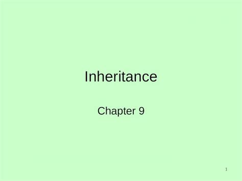 ppt 7 inheritance dokumen tips