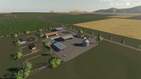 KIWI FARM STARTER MAP X V Map Farming Simulator Mod LS Mod FS Mod
