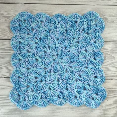 Shells Blanket Stitch Crochet Tutorial Video Crafting Happiness