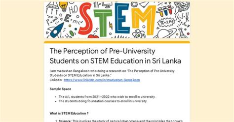 madushan ilangakoon on linkedin the perception of pre university