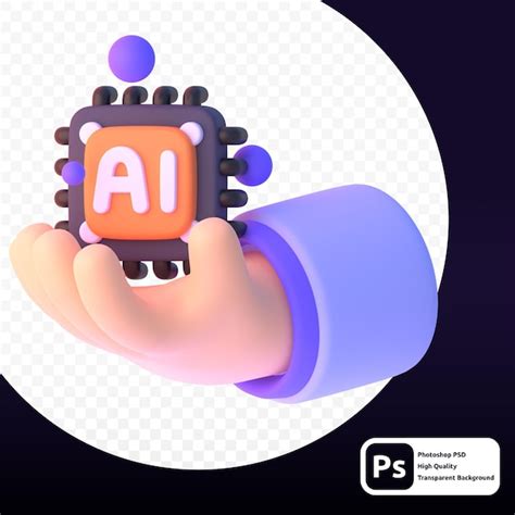 Premium Psd Hand In 3d Render For Graphic Asset Web Presentation Or Other