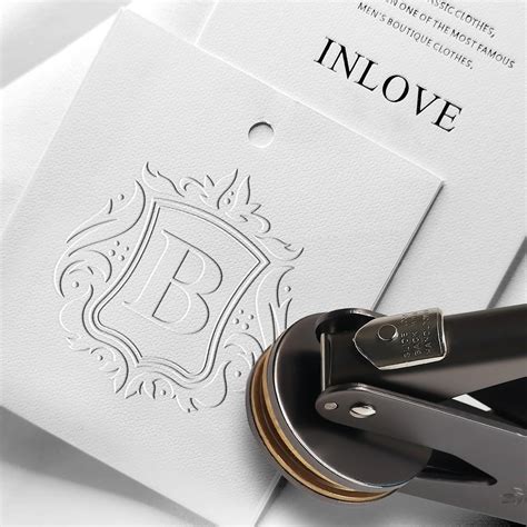 Winged Wedding Monogram Embosser Fly Into Wedded Bliss