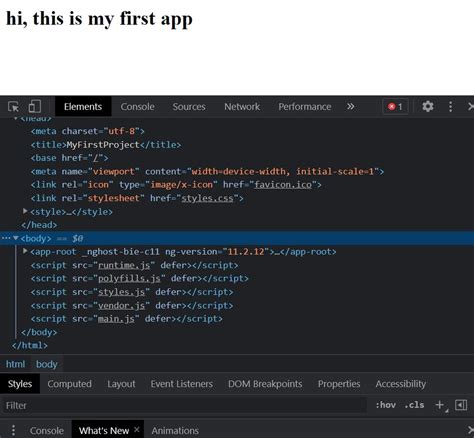 Angular Basics Hashnode