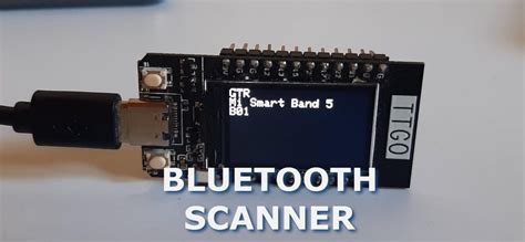 Esp32 Ttgo Bluetooth Device Scanner Visuino Visual Development For