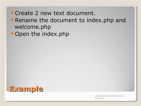 chapter 07 php forms handling ppt