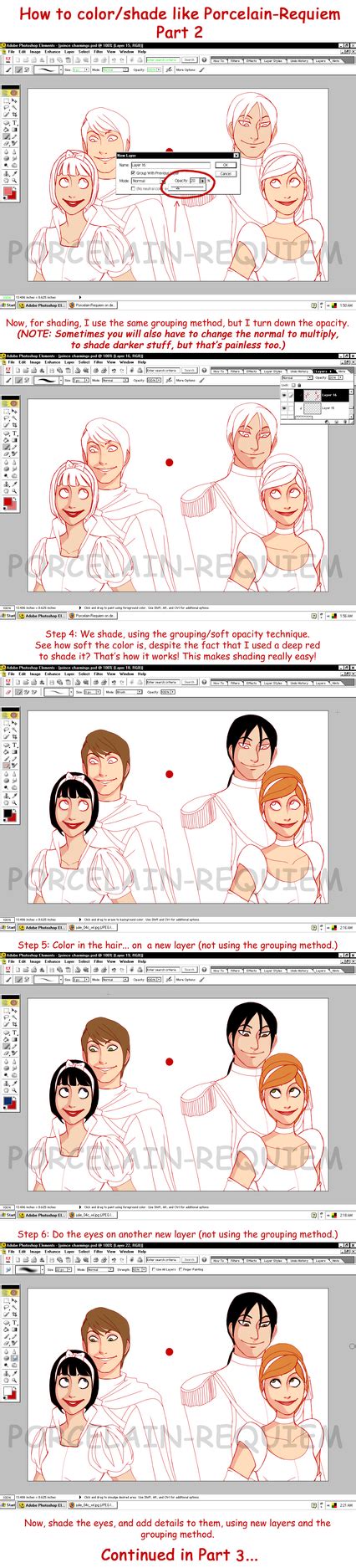 Tutorial Part Two By Porcelain Requiem On Deviantart