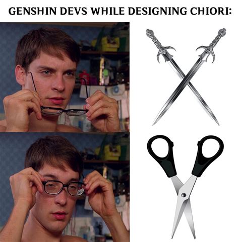 Chiori Weapon Meme Rnoxxisgaming