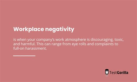 Workplace Negativity How To Recognize And Detoxify It Tg