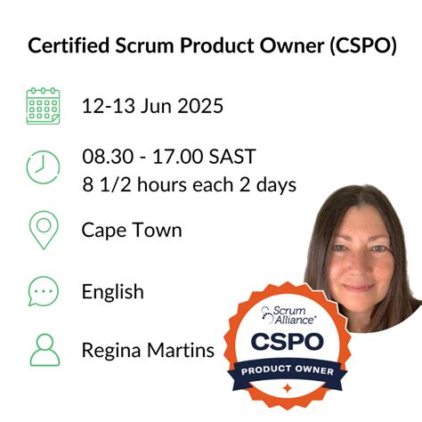 Certified Scrum Product Owner Cspo 12 13 Jun 2025 Agile Training