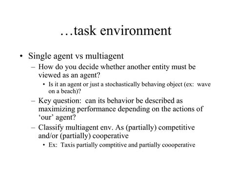 PPT Properties Of Task Environments PowerPoint Presentation Free Download ID 955934