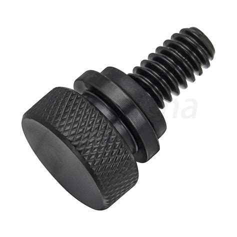 Black Stainless Steel Seat Bolt Screw Nut Mount Kit
