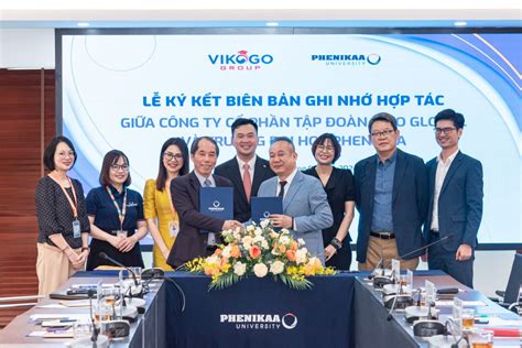 Công Ty Cổ Phần Tập đoàn Viko Global Vikogo Ký Kết Hợp Tác Với Trường Đại Học Phenikaa Vikogovn