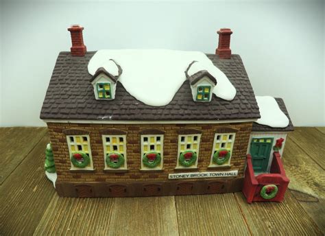 Department 56 Stony Brook Town Hall New England Village Series Etsy