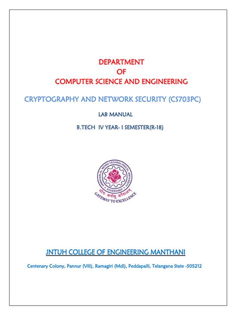 cns lab manual pdf cryptography encryption