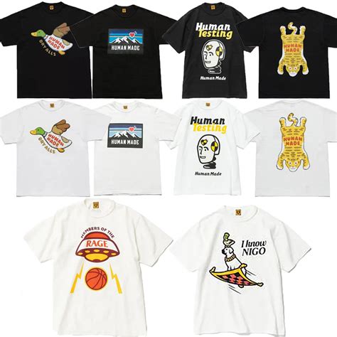 일본 레트로 인간 제작 영어 알파벳 만화 프린트 반팔 코튼 크루넥 캐주얼 루즈 티셔츠 Aliexpress
