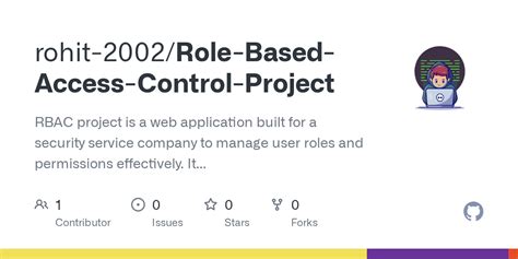 Github Rohit 2002role Based Access Control Rbac Project