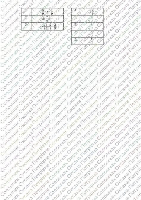 Самостійна робота 5 клас НУШ Звичайні дроби Інші методичні матеріали Математика