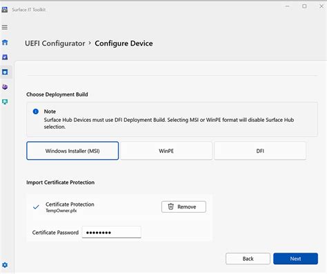 Surface 디바이스에 대한 Uefi 설정 구성 Surface Microsoft Learn