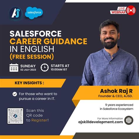 Ajsd Academy The Salesforce Training Hub On Linkedin Salesforcetraining Careerguidance