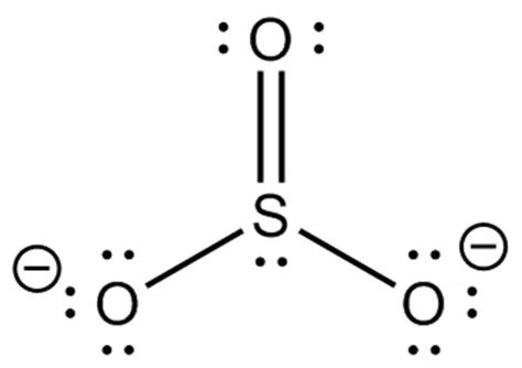 Lewis Dot Diagram For So3
