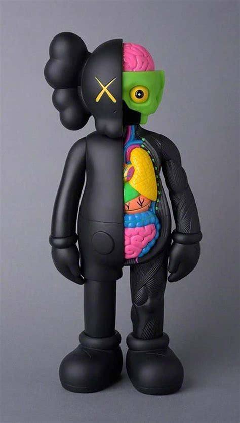 Kaws Kaws Black Bff Companion Kaws Bff Black At 1stdibs