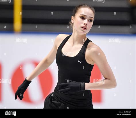 Saitama Japan 19th Mar 2019 Alina Zagitova Rus Figure Skating