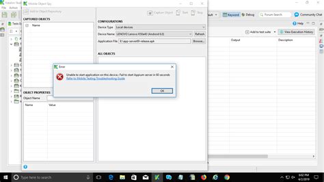 Fail To Start The Appium Server In 60 Seconds 21 By Siresha