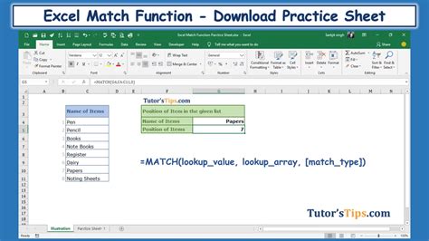 Microsoft Excel Formulas Explained With Examples Tutors Tips