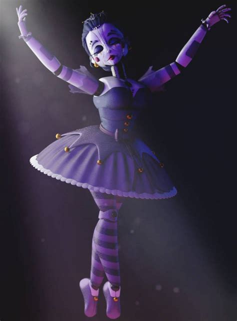 Stylized Ballora Model Test [c4d Fnaf] By Tumik13 On Deviantart