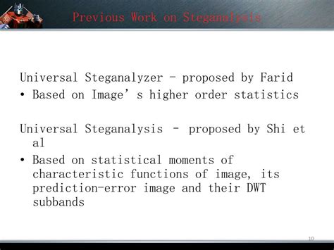 Ppt A Markov Process Based Approach To Effective Attacking Jpeg