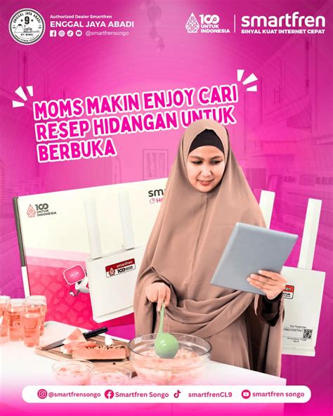 Smartfren Songo Jogja Moms Cari Resep Makin Sat Set Bikin Takjil Jadi Gaspol 👩‍🍳📱🔥 Pakai