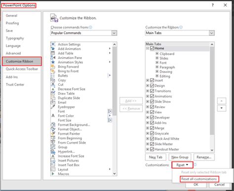 How To Restore The Default Settings In Microsoft PowerPoint My Microsoft Office Tips
