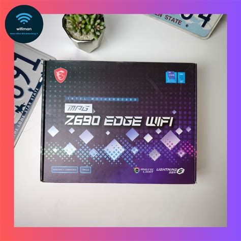 Jual Msi Mpg Z690 Edge Wifi Ddr5 Intel Lga1700 Gen 10 11 12 Motherboard Gaming Mobo Shopee