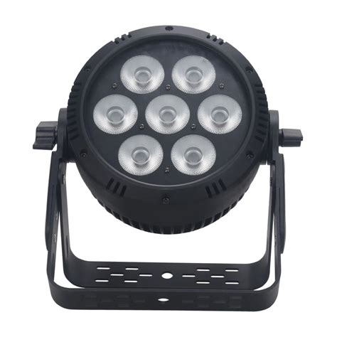 7x20w Waterproof Par Light For Wedding Party Disco Dj Show Theatre