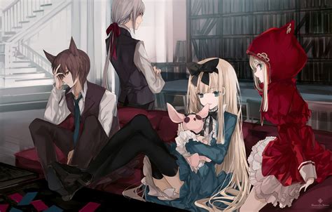 Авы на четверых аниме фото и картинки Abrakadabra Fun