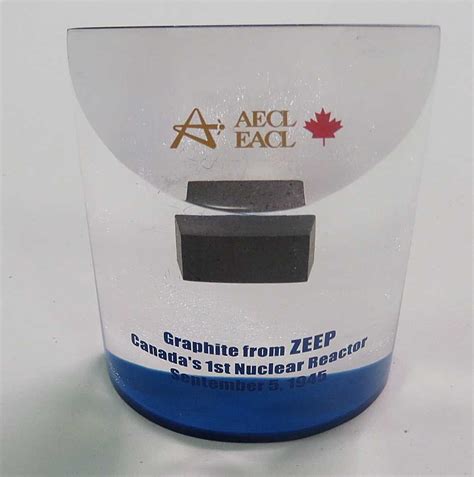 Zeep Graphite Sample Society For The Preservation Of Canadas Nuclear Heritage