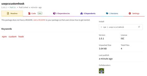 Create And Publish A Custom React Hook As An Npm Package Praful