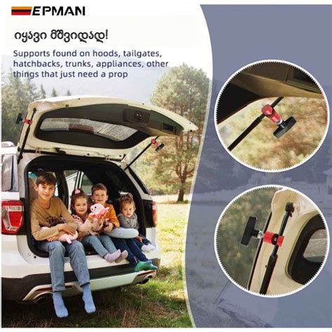 Topspeed კაპოტის საბარგულის ამორტიზატორის დამჭერი ქანჩი