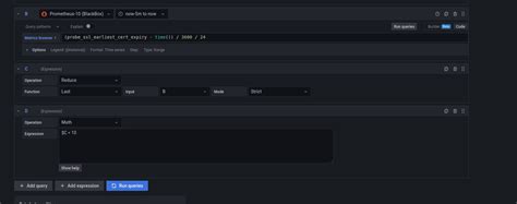 Grafana Alerting Probesslearliestcertexpiry Alerting Grafana