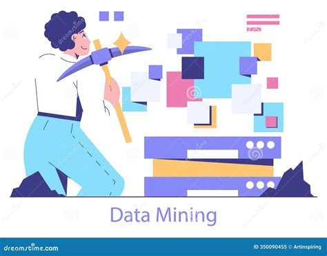 Data Science Flat Vector Illustration Stock Illustration Illustration Of Intelligence
